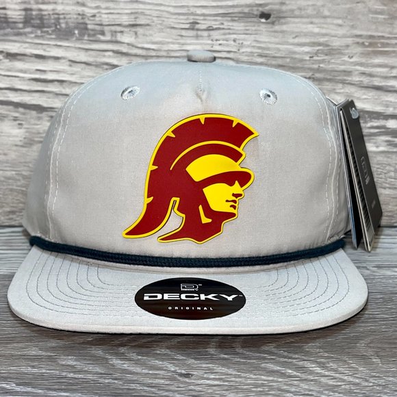 Nike | Accessories | Usc Trojans 3d Classic Rope Hat Grey Charcoal ...